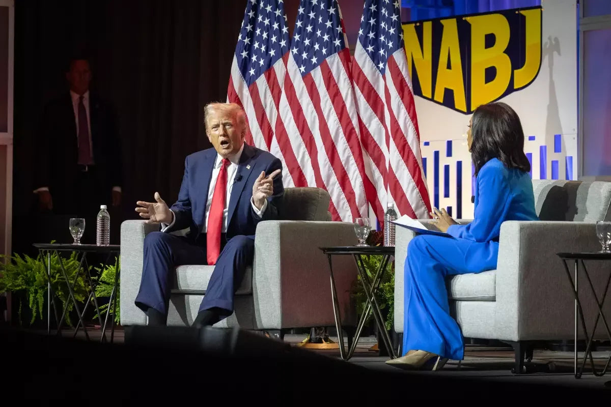 Trump’s Contentious NABJ Interview Sparks Outrage – The Poof Store Pty Ltd